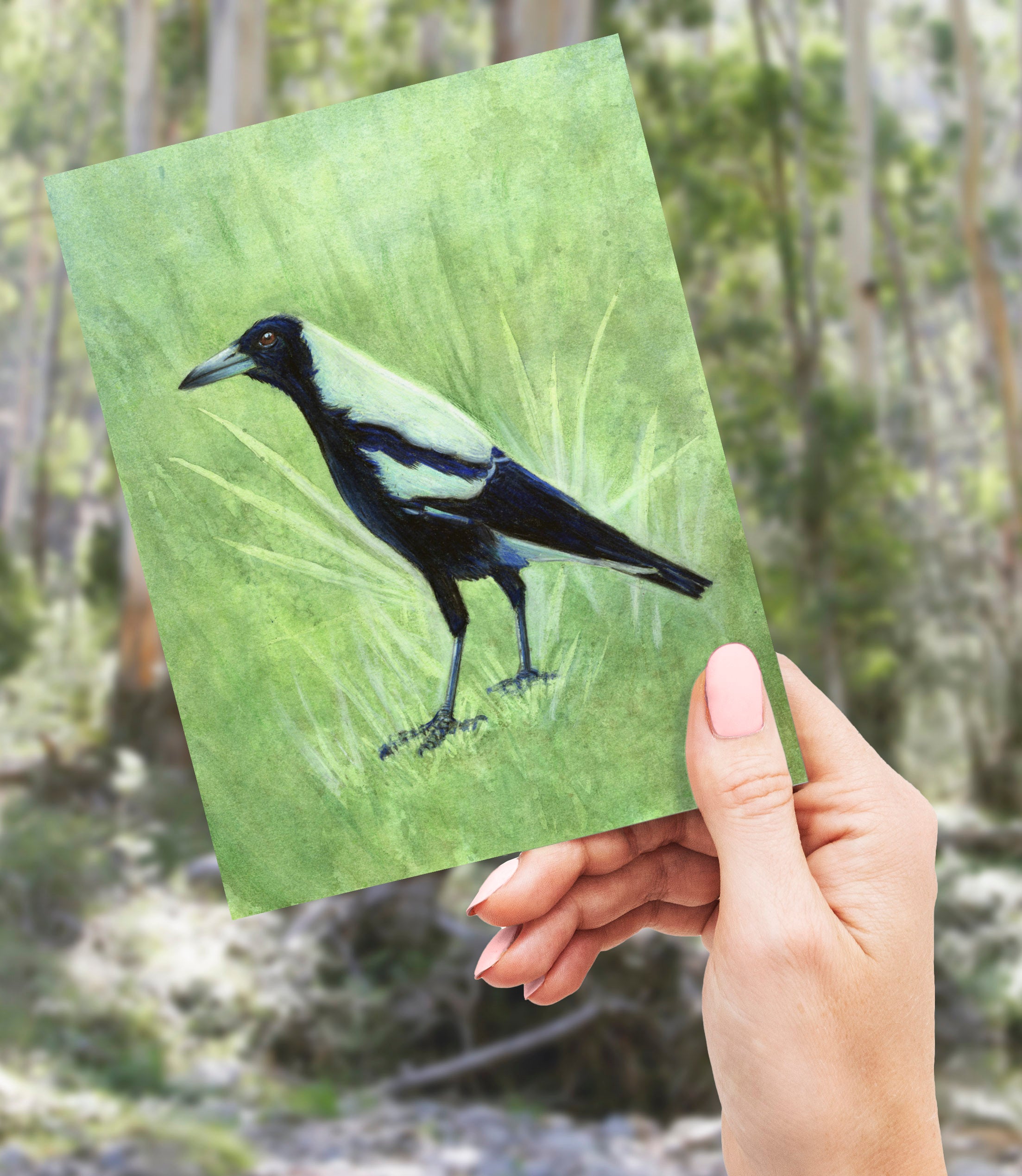 'Maggie #1' Card – Romona Sandon Art & Design